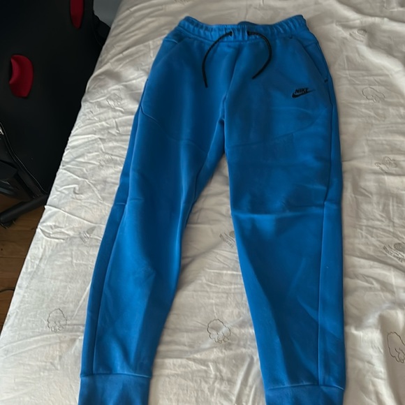Nike | Pants | Nike Tech Pants Extra Small Light Blue | Poshmark